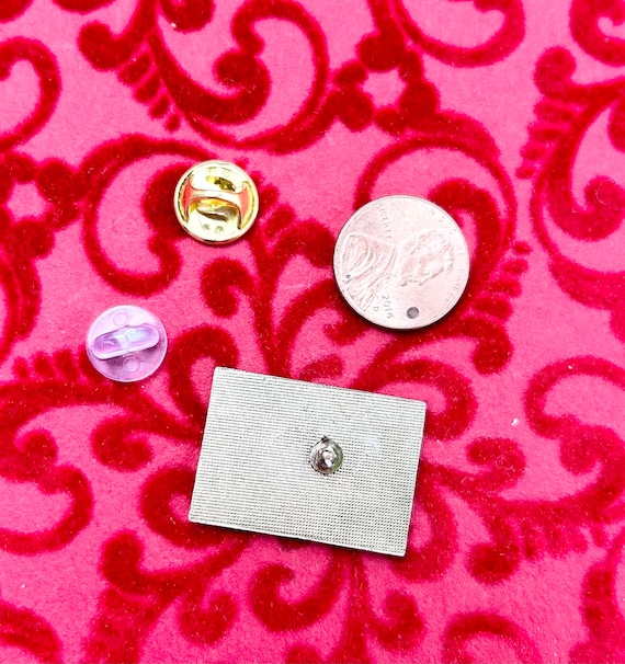 BLONDIE PIN / vintage rock pin 80's pin hat tac tie t… - Gem