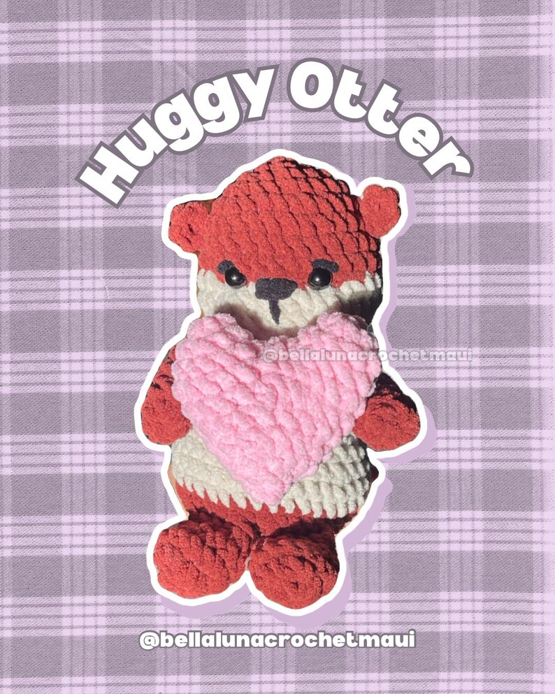 Huggy Otter Amigurumi - Etsy