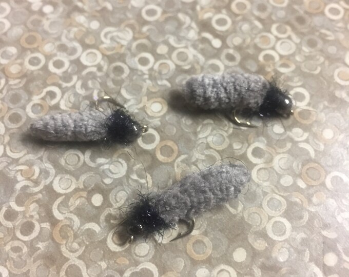 Mop Flies Dust Mop Flies Handtied Flies Made in the USA | Etsy