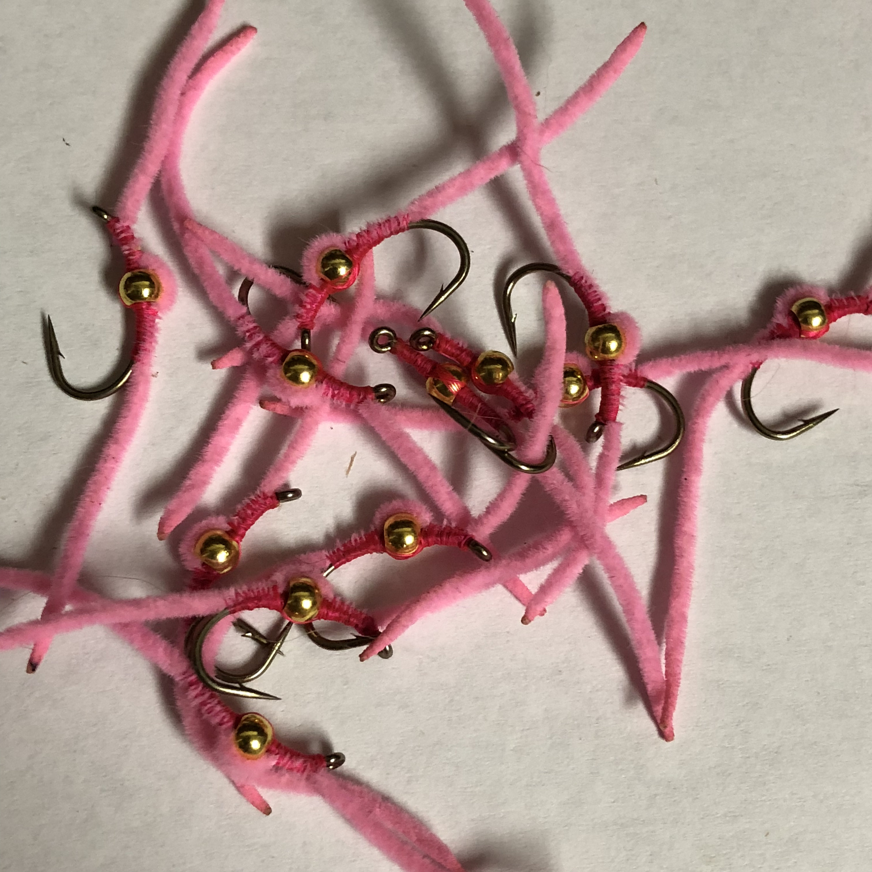 San Juan Worms, Three Dozen Total, Fly Fishing, Trout Flies, Fishing ...
