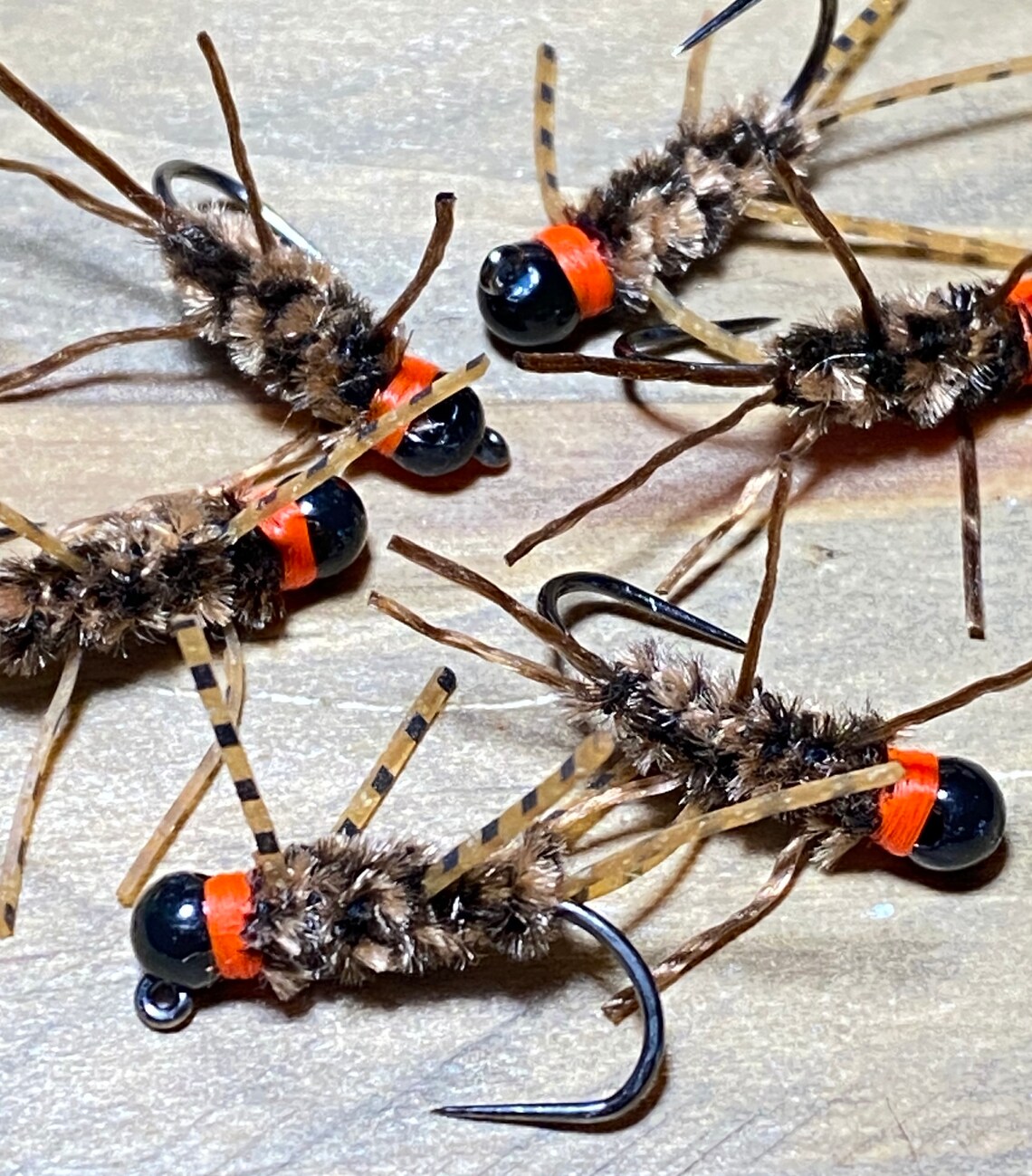Tungsten Girdle Bug Barbless Jig Fly Euro Nymph Jig Trout - Etsy