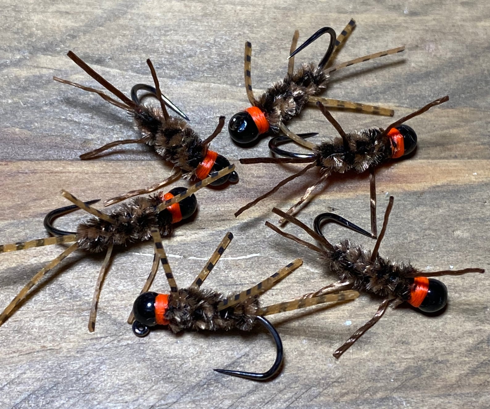 Tungsten Girdle Bug, Barbless Jig Fly, Euro Nymph Jig, Trout Flies, Fly ...