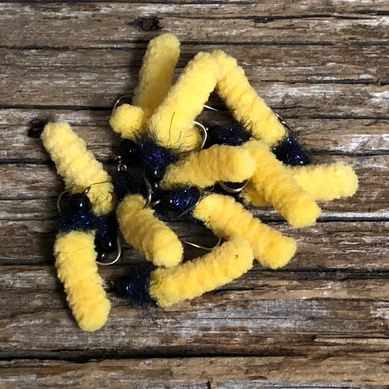 Mop Fly, Mop Flies, Dust Mop Fly, Hand Tied Flies, Tungsten, Made in ...