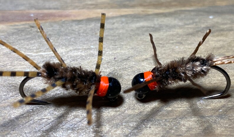 Tungsten Girdle Bug, Barbless Jig Fly, Euro Nymph Jig, Trout Flies, Fly ...