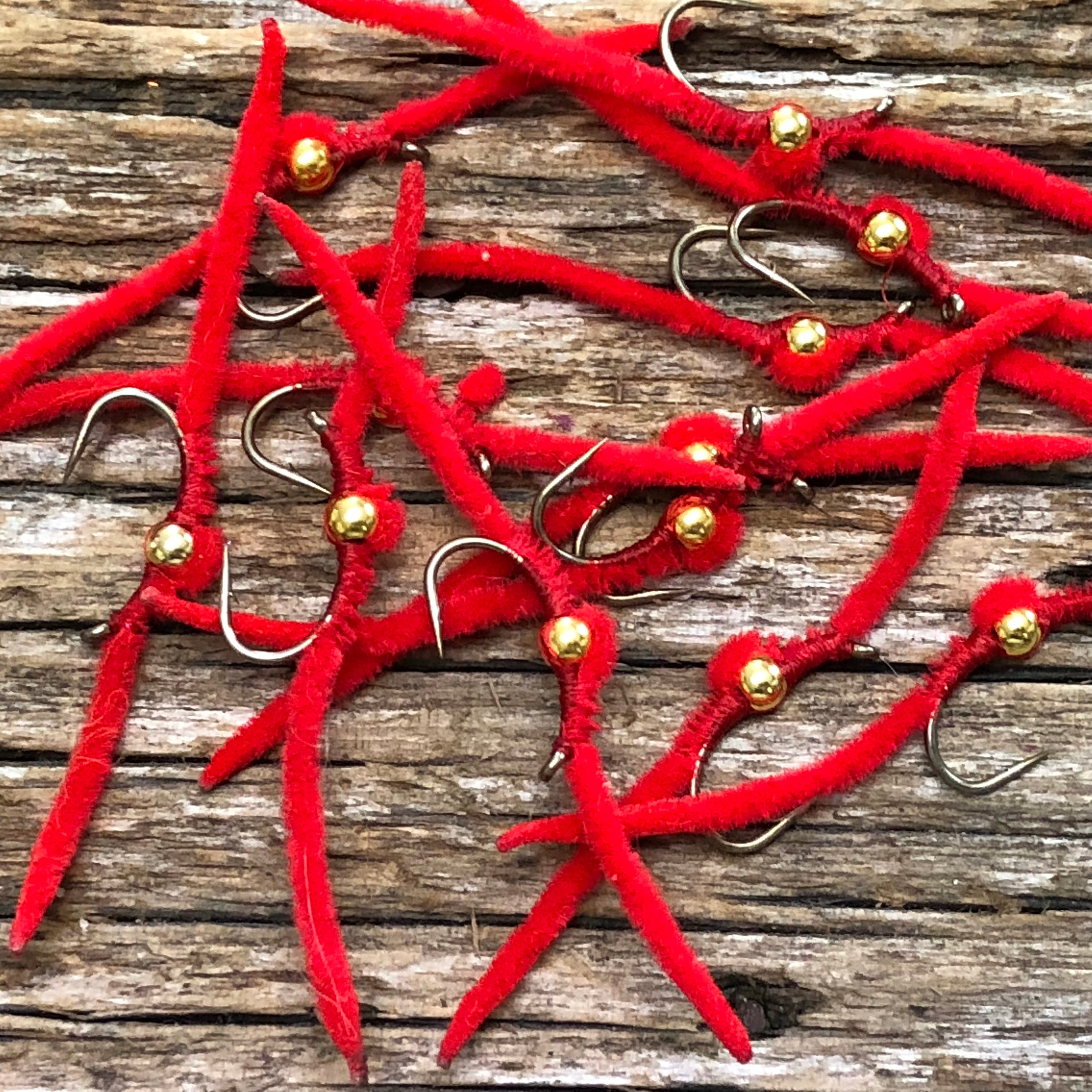 San Juan Worms, Three Dozen Total, Fly Fishing, Trout Flies, Fishing ...