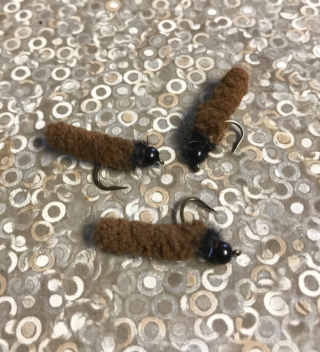 Mop Flies, Dust Mop Flies, Mop Fly Dark Brown, Dust Mop Fly, Three ...