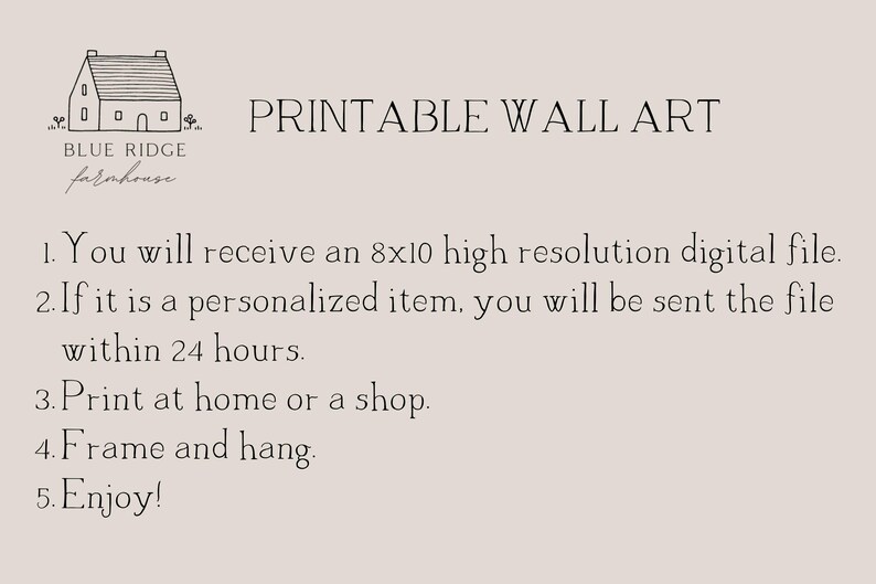 Custom Name Printable, Camp Sign, Kids Room Printable, Nursery Print ...