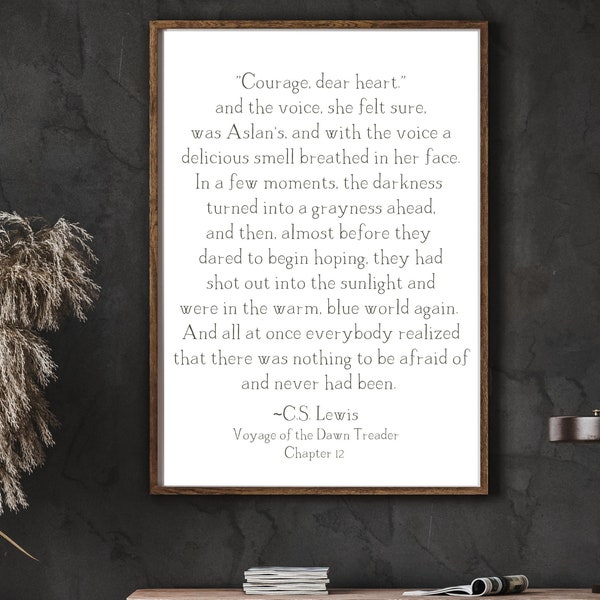 Courage Dear Heart - Etsy