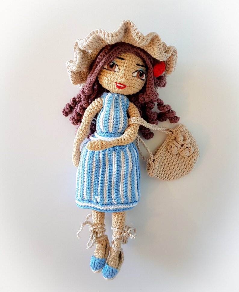 Amigurumi Pattern Crochet Doll Anya English and Polish - Etsy