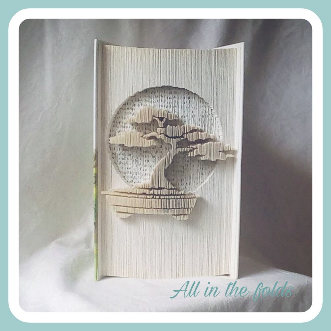 Bonsai Tree MULTI LAYER Cut and Fold Book Folding Pattern ...