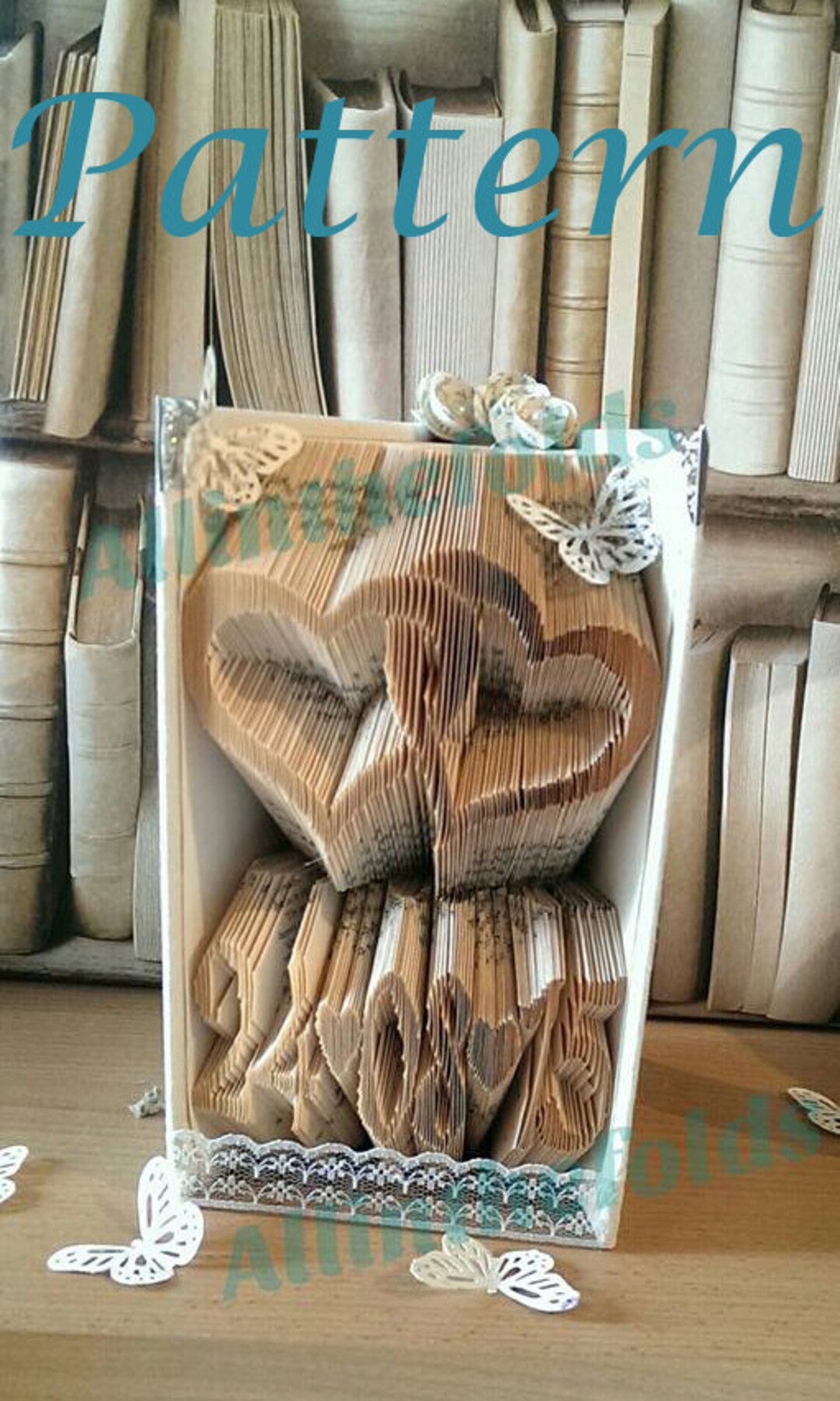 Linked Hearts Plus Date Pattern Full Set of Numbers Included. Make Any ...