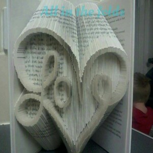 Love CUT and FOLD Book Art Pattern Measurements Style - Etsy