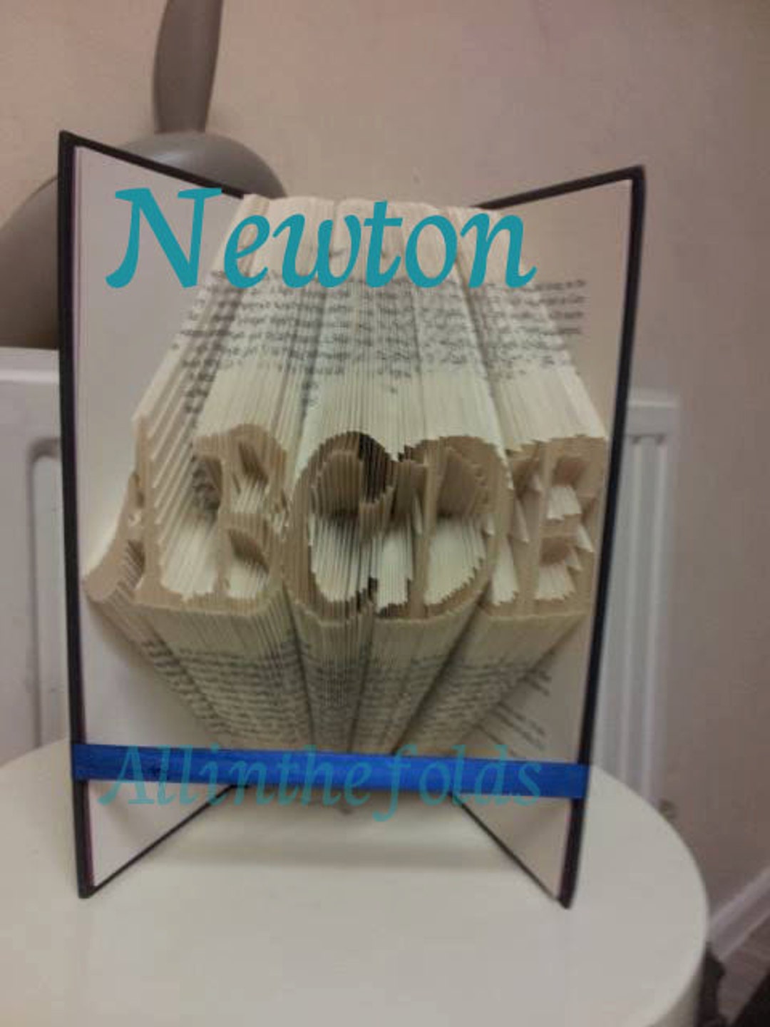 MIDI Newton Alphabet - MMF Book Folding Patterns - Make Any Word or ...