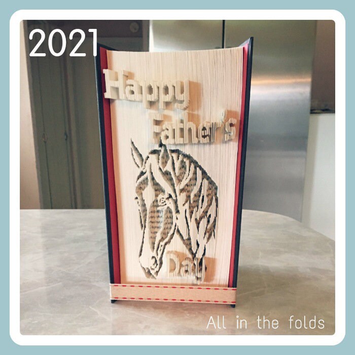 53 Father's day book folding patterns | Etsy