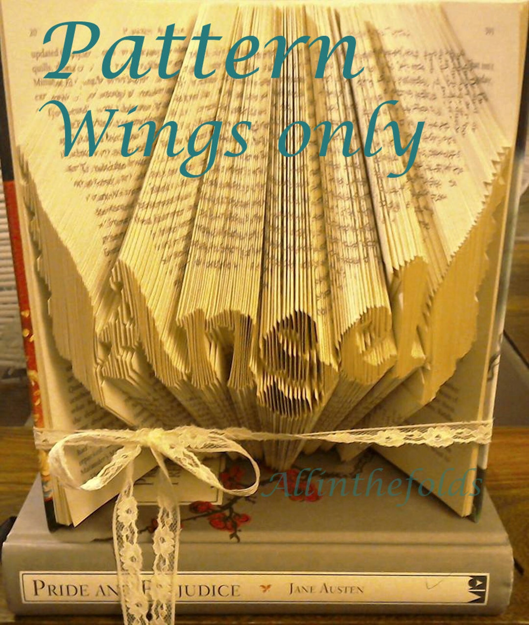 Angel Wings for Mini Alphabets *wings Only* Book Folding Pattern - Etsy