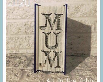 Vertical IMAGINE Cut and Fold Book Folding Pattern Only 160 Pages - Etsy