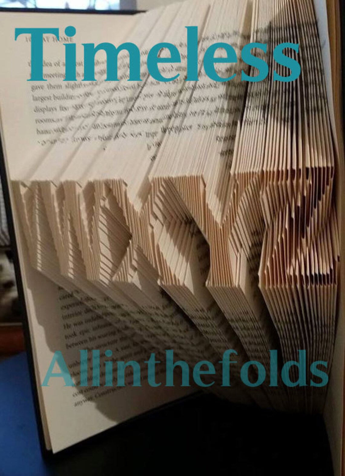 Timeless Mini Sized MMF Alphabet Book Folding Patterns - Make Any Word ...