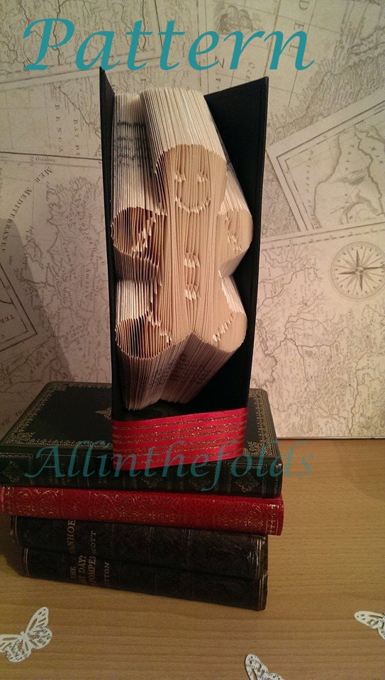 Gingerbread Man Bookfolding Pattern | Etsy