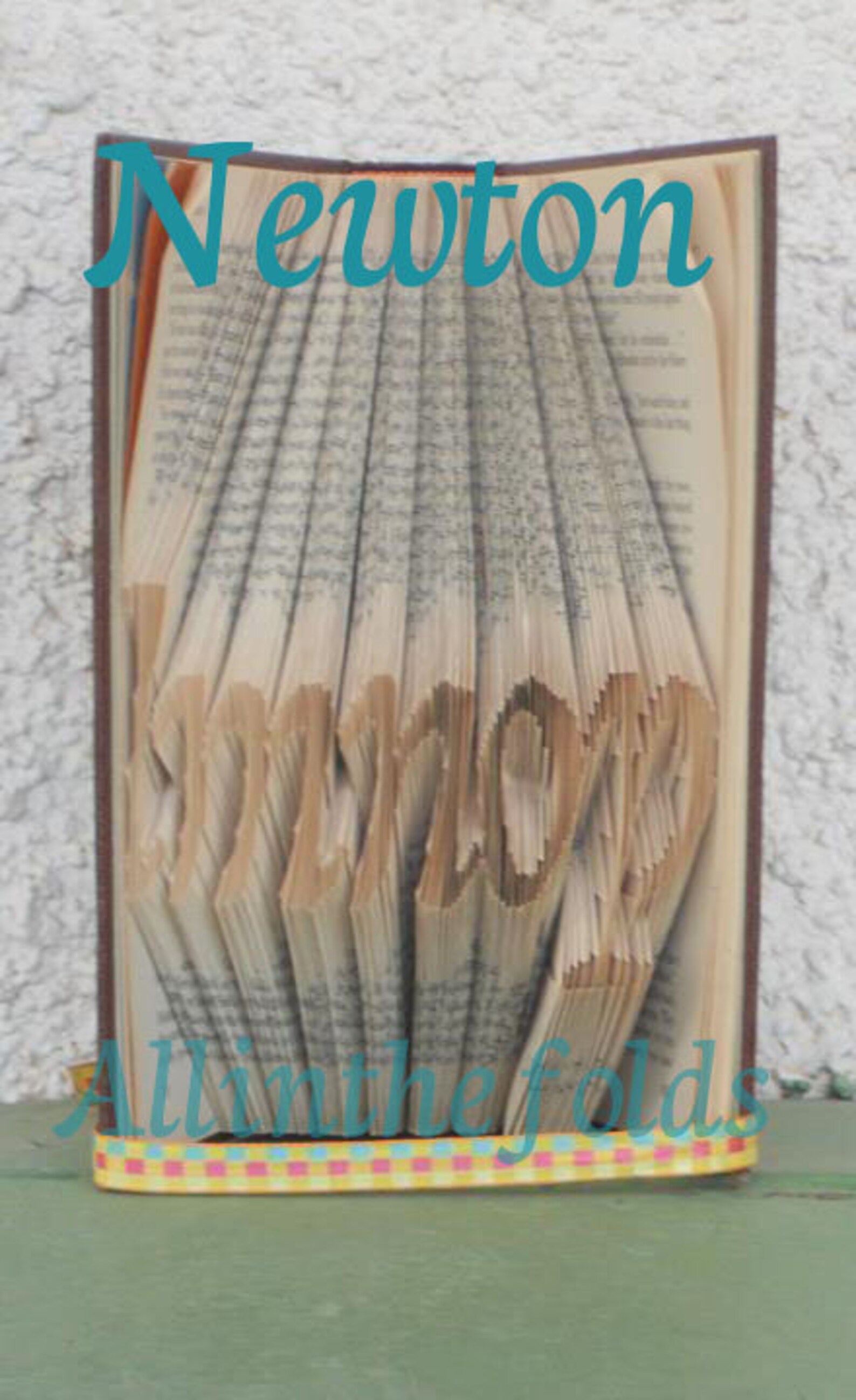 MIDI Newton Alphabet - MMF Book Folding Patterns - Make Any Word or ...