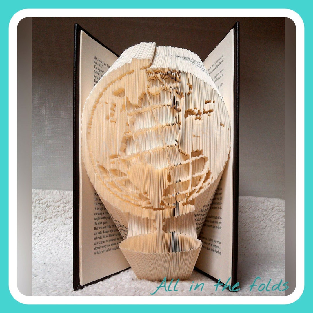 Globe Combination Cut and Fold Pattern - Etsy