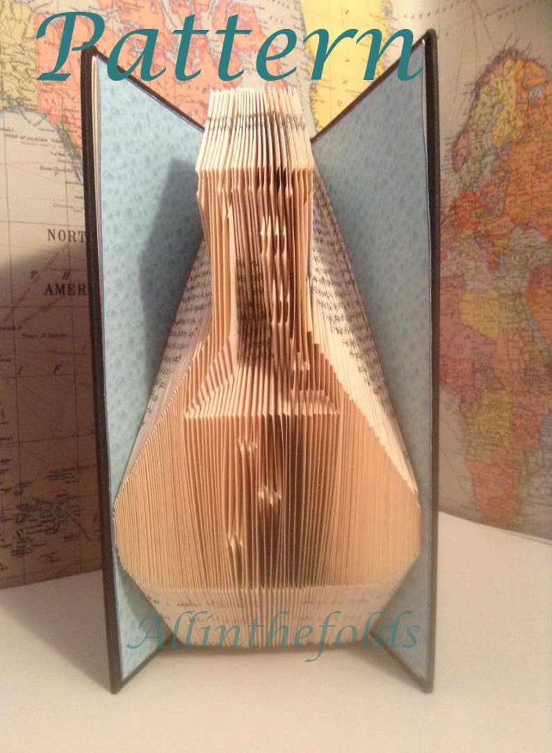 Science Lab Bottle Book Folding Pattern DIY - Etsy
