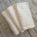 White Wash Cloths Kitchen off White Cotton Dish Cloths Baby Cloths ...