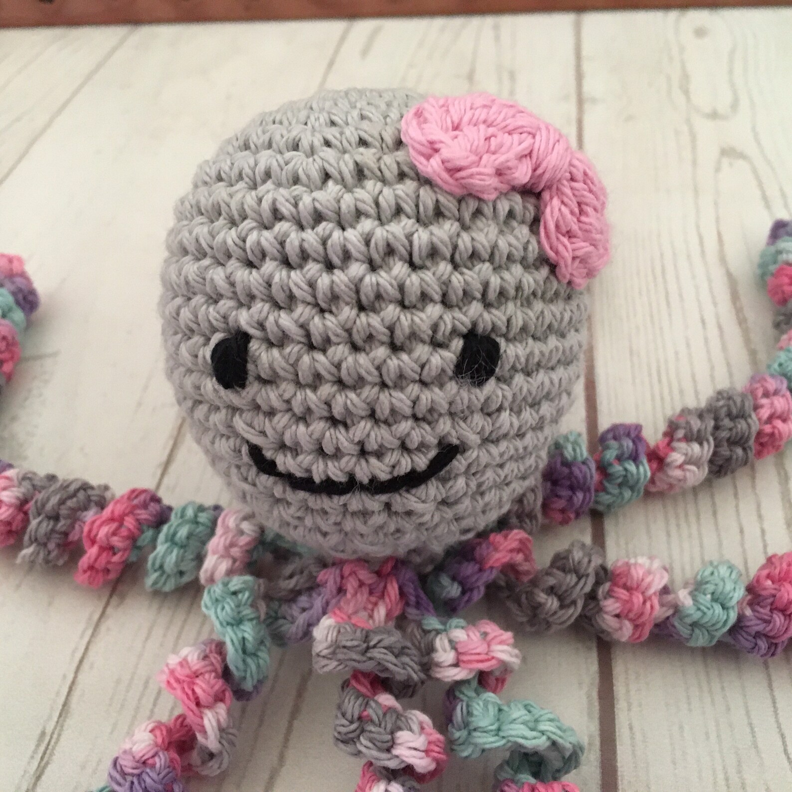 Octopus for Preemies-grace. Gray and Pink. NICU Baby Gifts. - Etsy