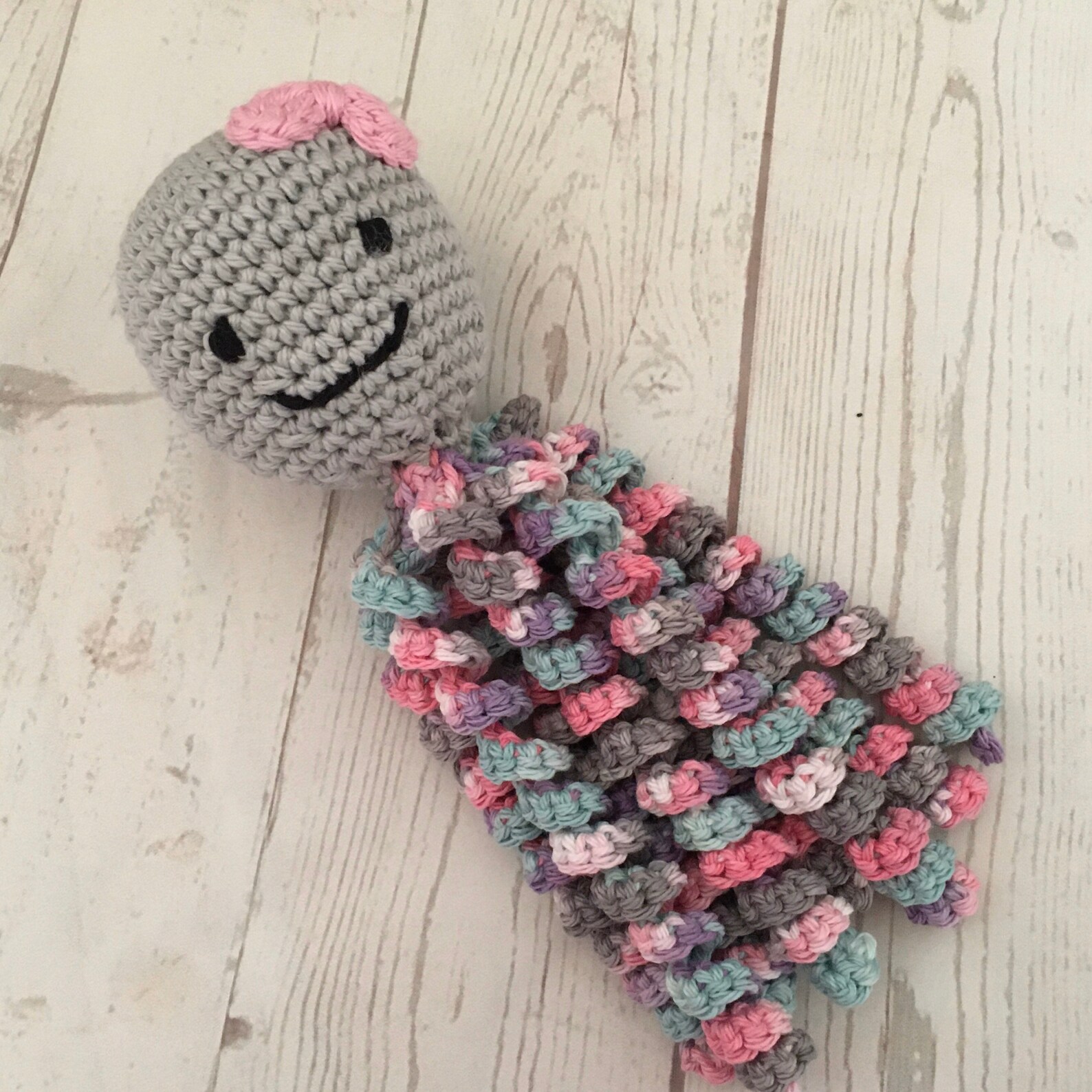 Octopus for Preemies-grace. Gray and Pink. NICU Baby Gifts. - Etsy