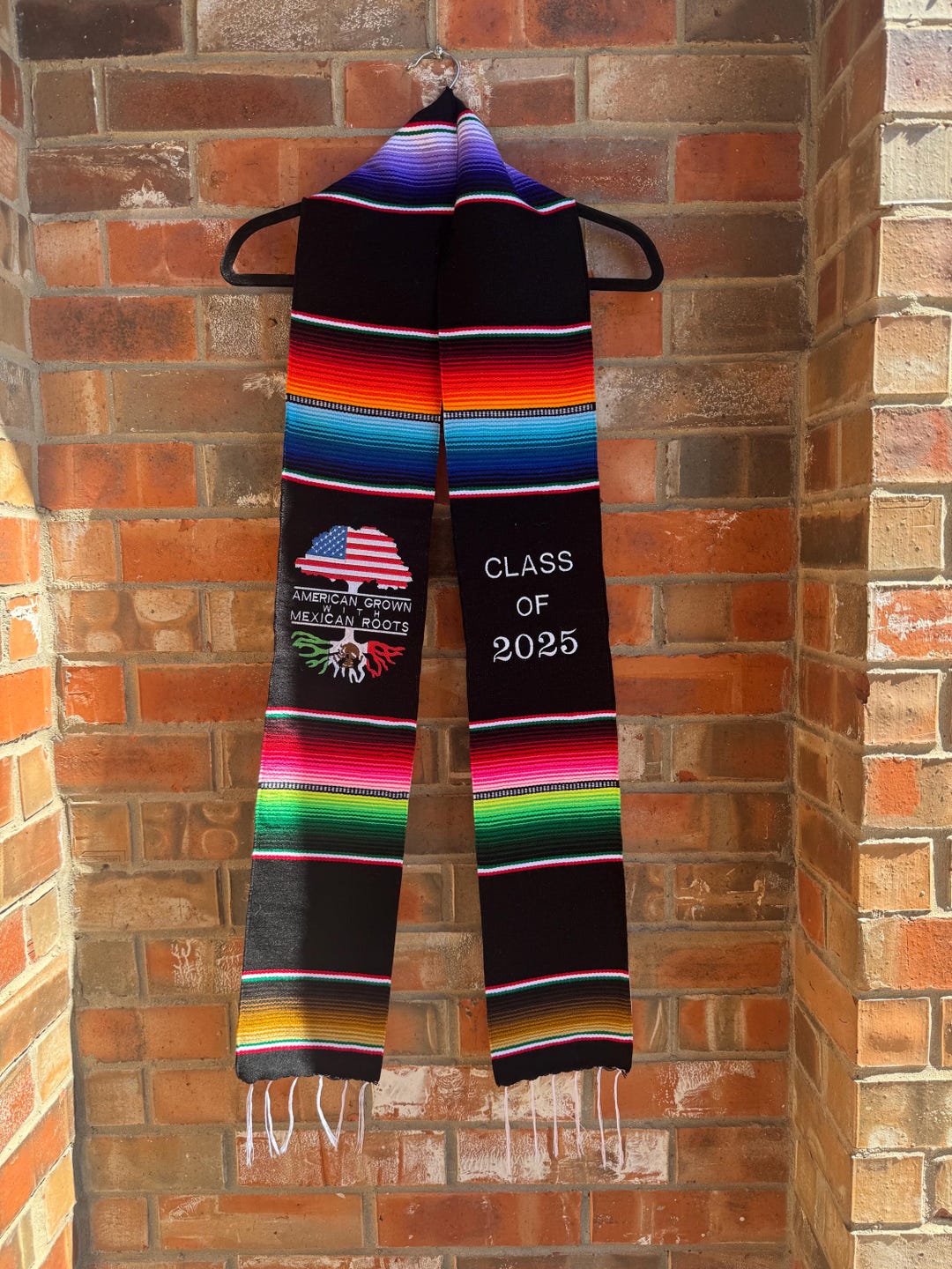 Mexican American Tree Serape Graduation Stole - Etsy