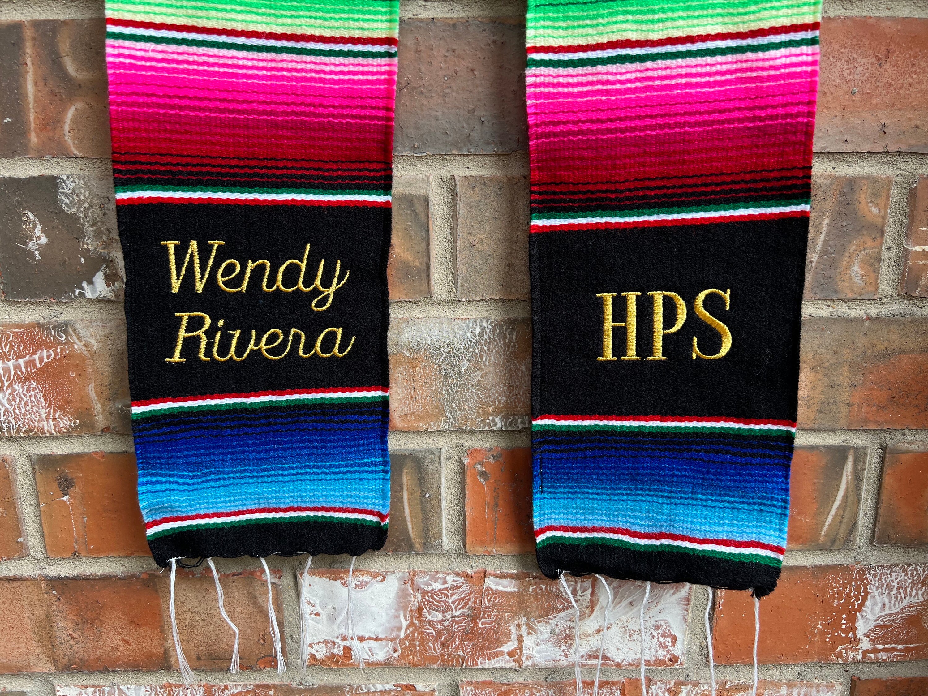 Praying Hands Serape Graduation Stole - Etsy