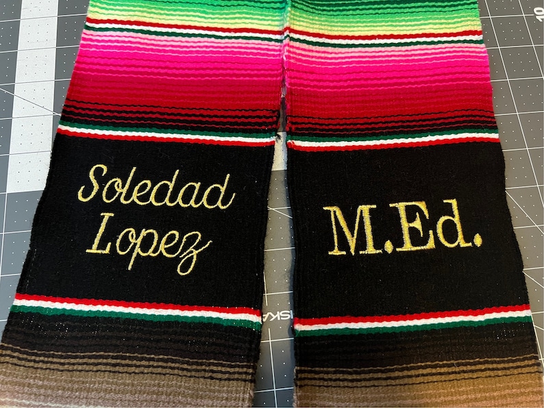 Praying Hands Serape Graduation Stole - Etsy