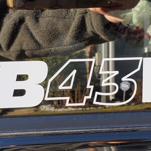 KB43VER Decal - Etsy