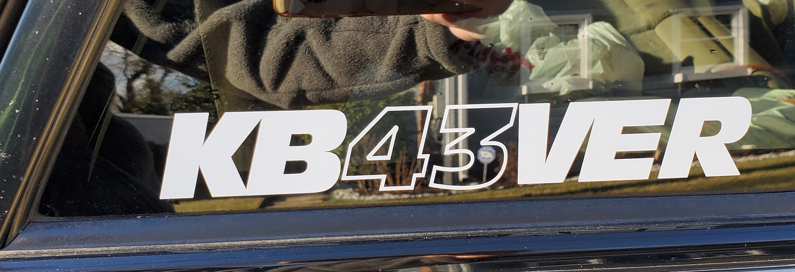 KB43VER Decal - Etsy