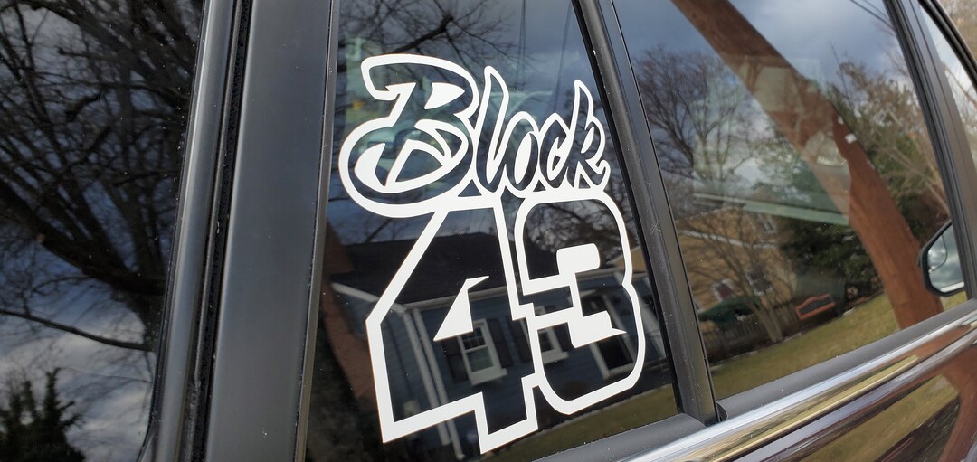 Block 43 Decal - Etsy
