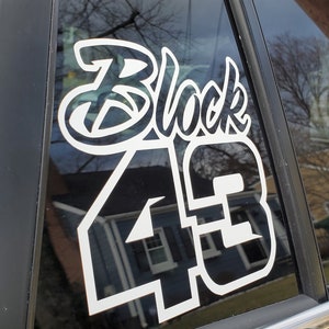 Block 43 Decal - Etsy