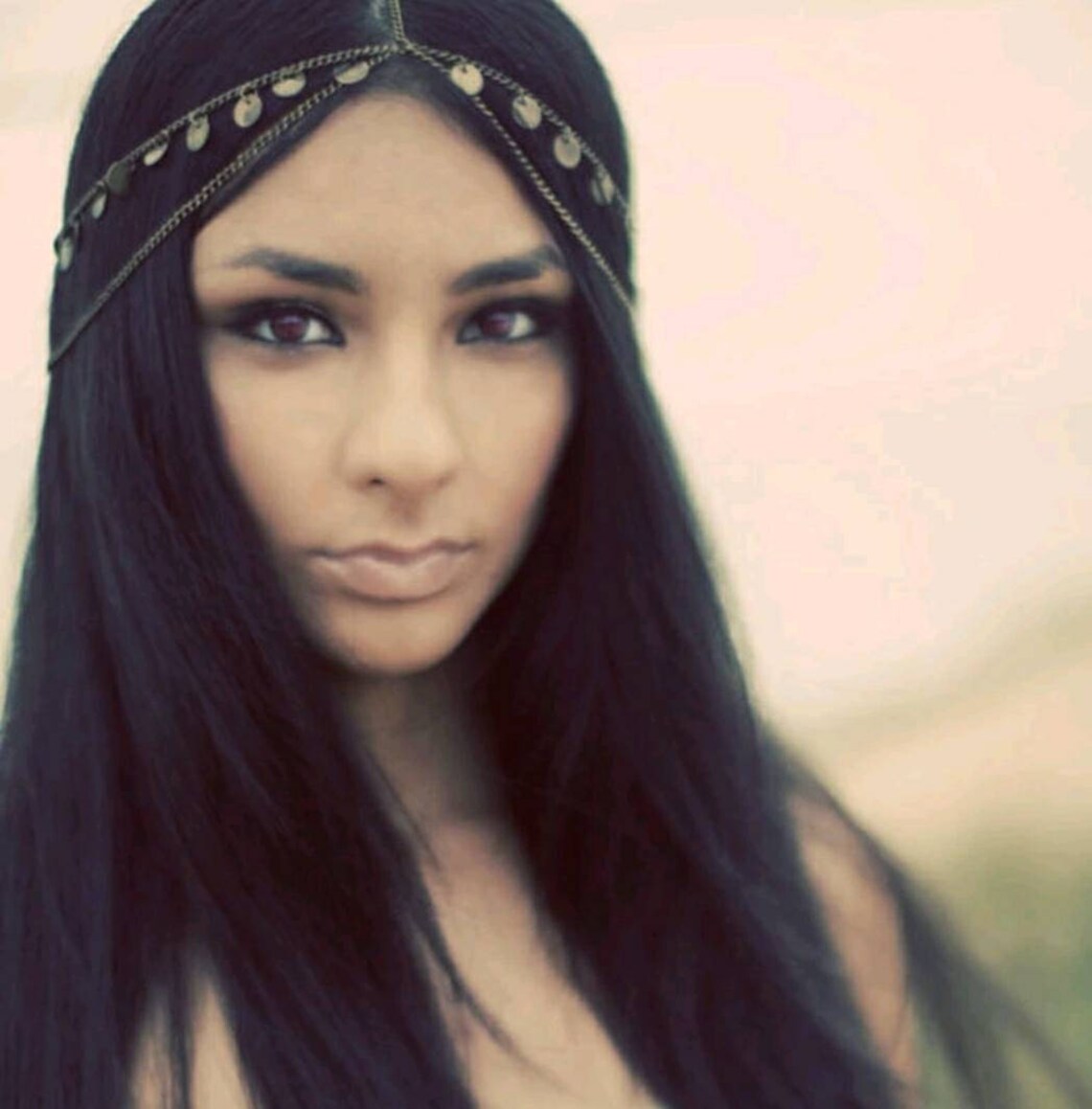 Gold Bridal Head Chain Gypsy Head Chain Gold Boho Head | Etsy