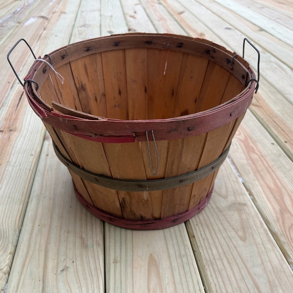 Apple Basket - Etsy