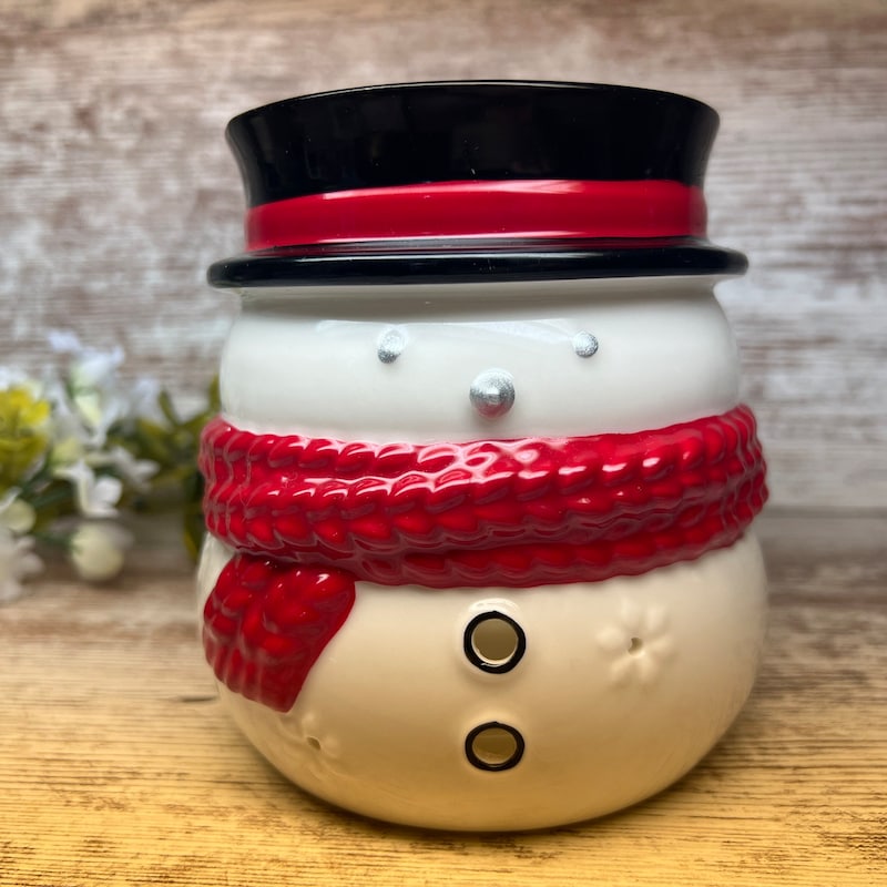 Snowman Tea Light - Etsy