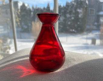Red Bud Vase | Etsy