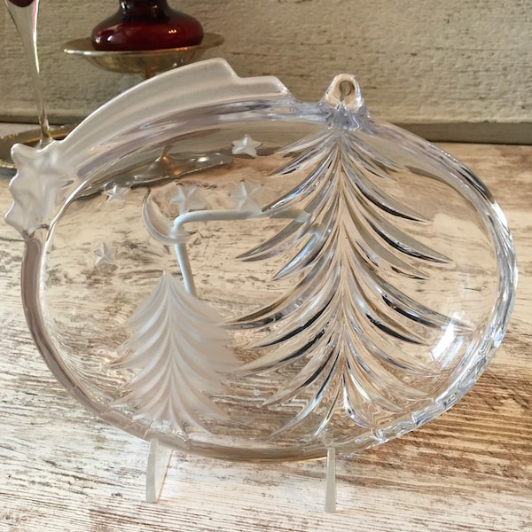 Glass Etched Trees Candle Holder - Etsy