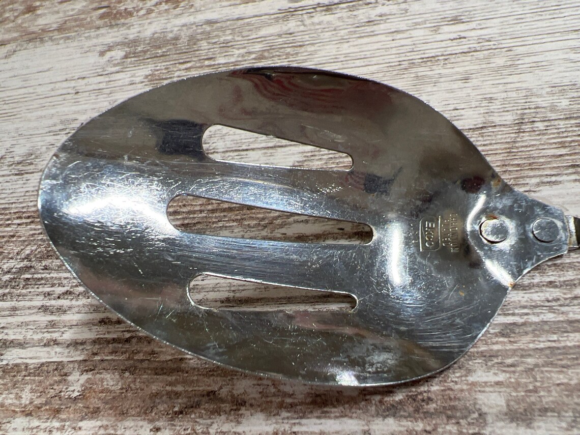 VINTAGE Slotted Spoon ECKO Serving Spoon Slotted Spoon - Etsy