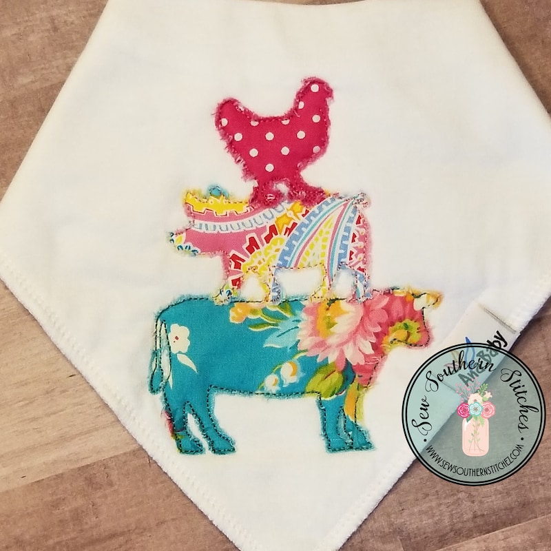 Farm Animal Applique - Etsy