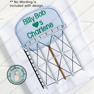 Water Tower Applique Design ~ Instant Download - Etsy