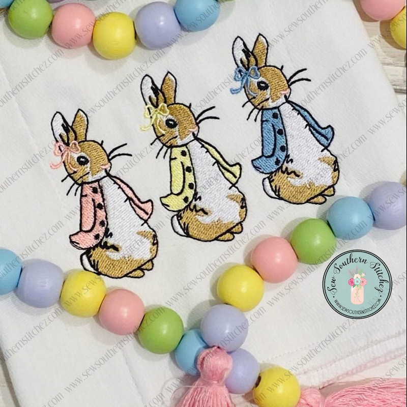 Embroidery Rabbit - Etsy