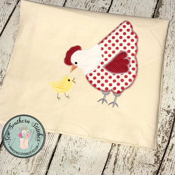 Chick Applique - Etsy