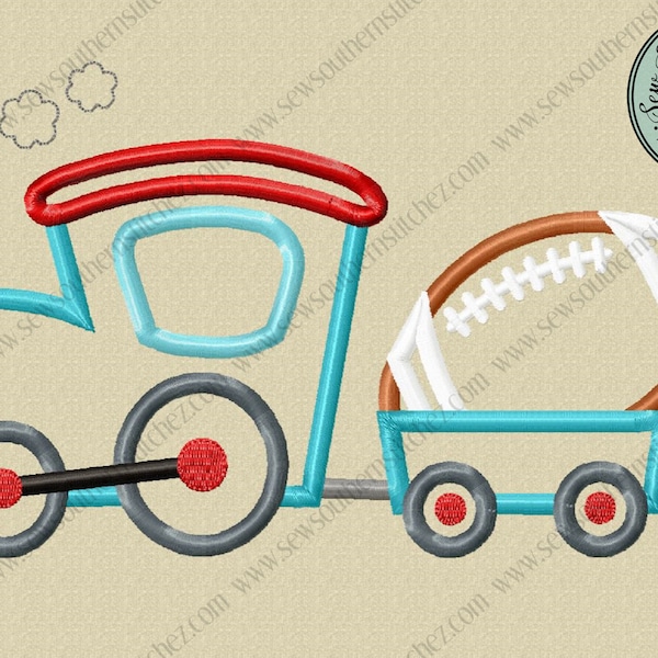 Football Design Train - Etsy