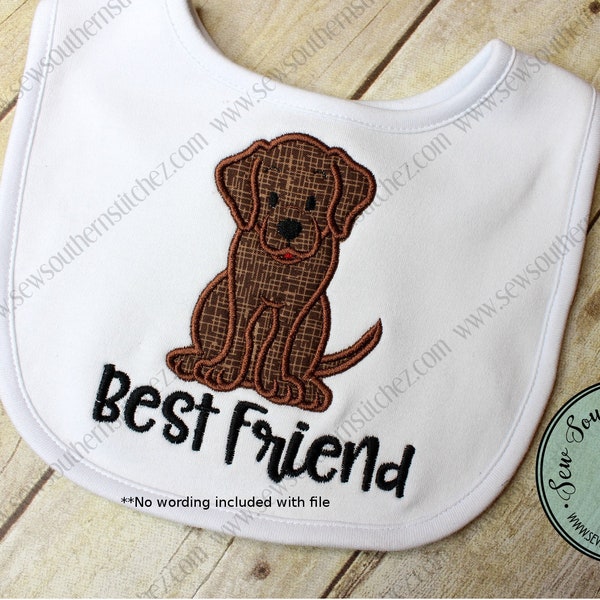 Lab Applique Design - Etsy