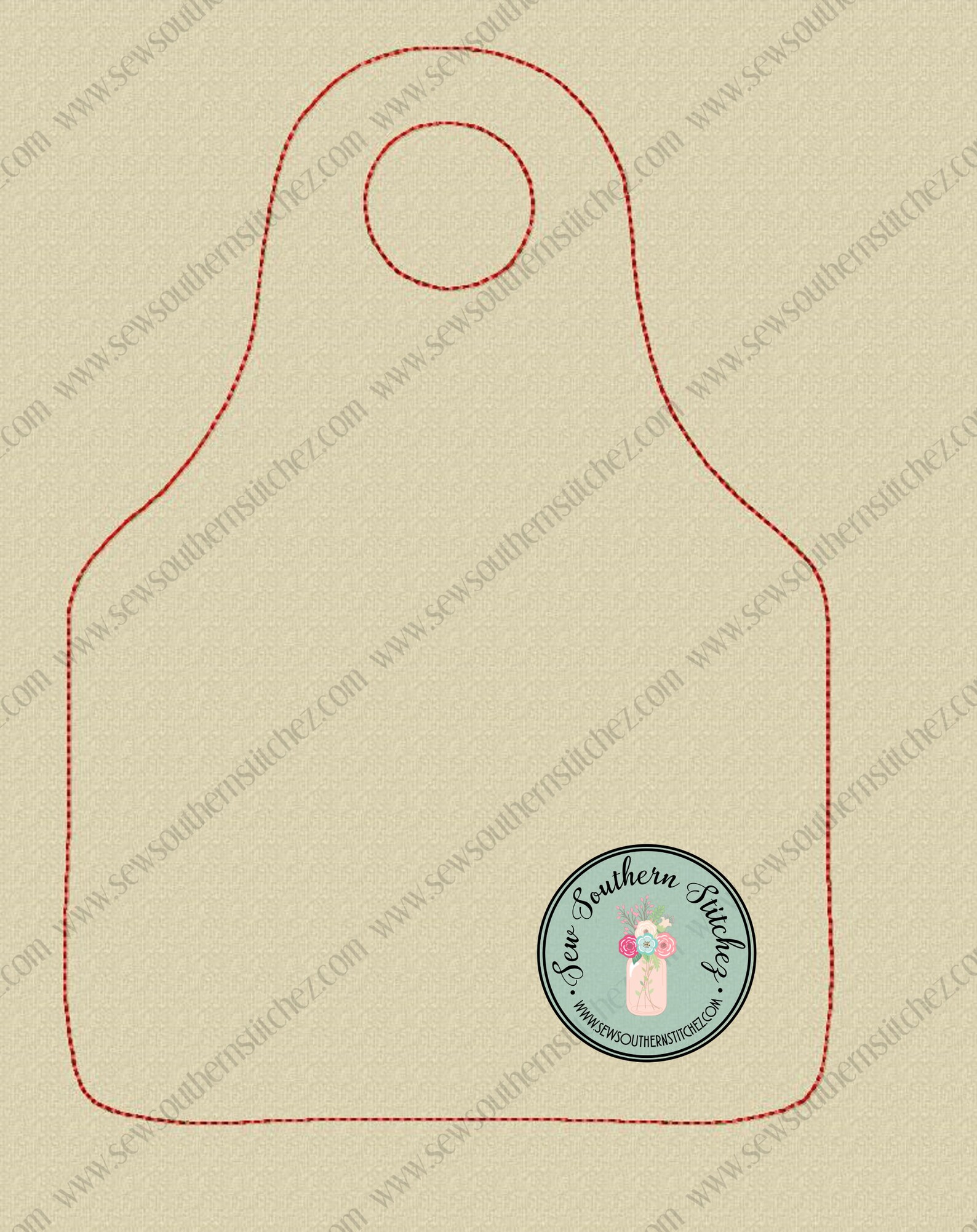 Ear Tag Applique ~ Raw Edge ~ Satin Finish ~ Zig Zag Finish ~ Instant ...