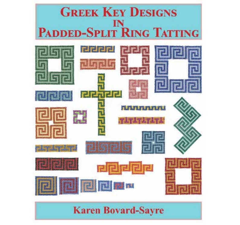 Greek Key Designs in Padded Split Ring Tatting - Etsy