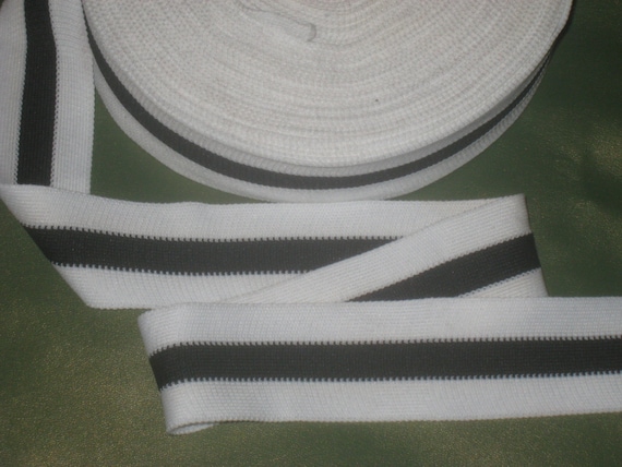 3 Yards 1 1/2 Width Black and White Color Polyester Trim | Etsy